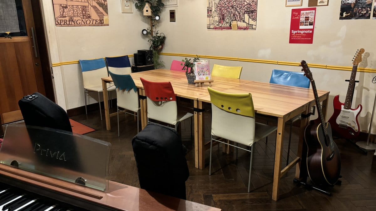 【楽器演奏OK】渋谷のレンタルスペース「SPRING NOTE」 | SPRING NOTE